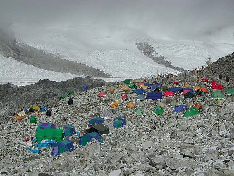 Cho Oyu Photos - In and around Base Camp